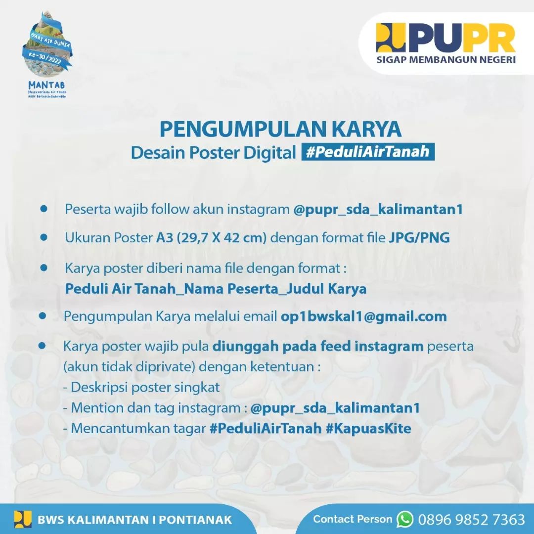 LOMBA DESAIN POSTER DIGITAL NASIONAL 2022 GRATIS - SMP Telkom Makassar